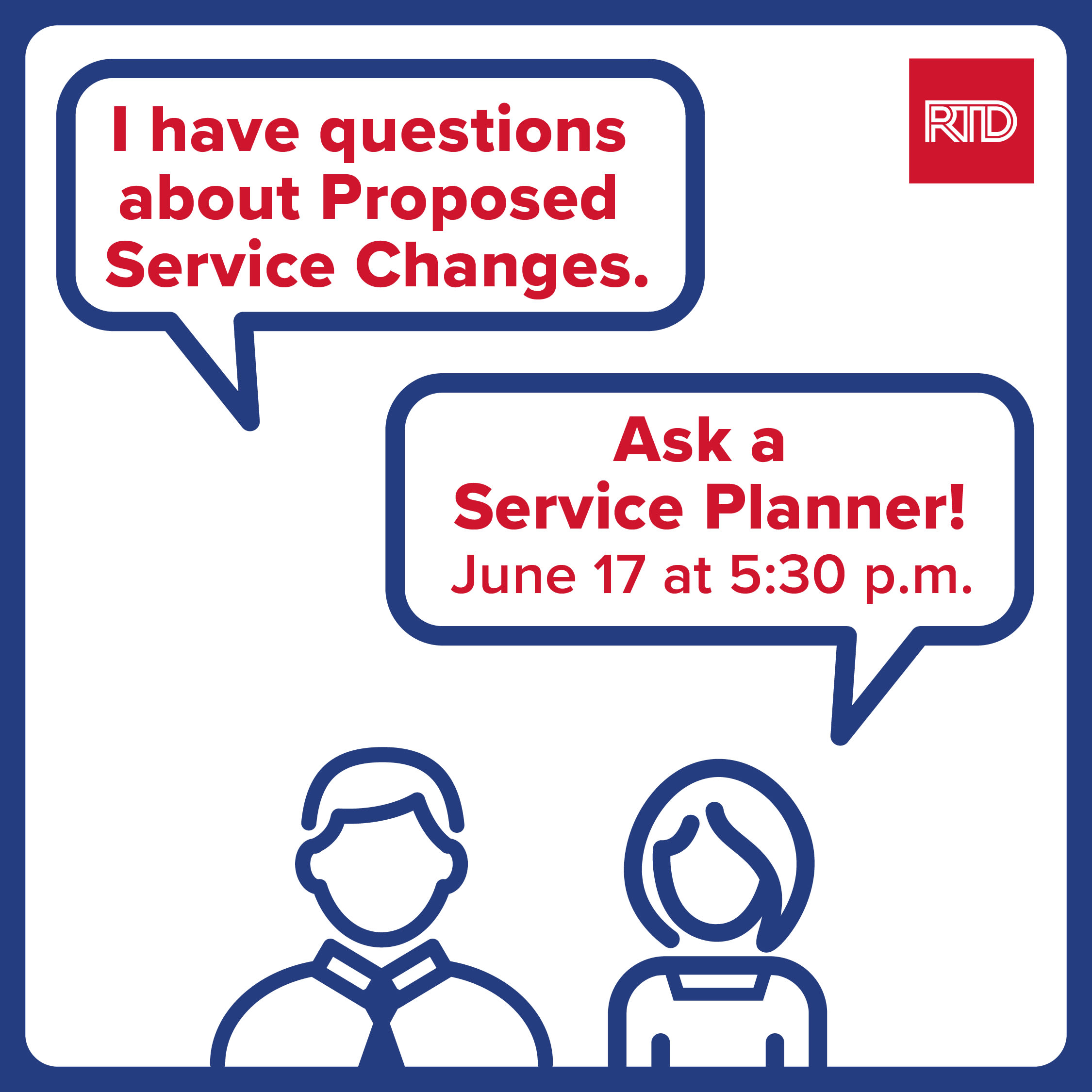 Ask a Service Planner - Proposed August 2025 Service Changes | RTD-Denver