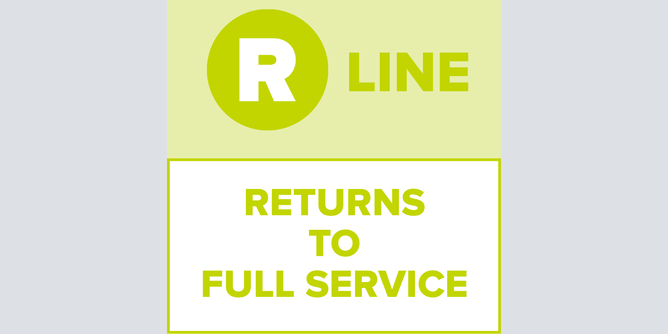 RTD to resume full service on R Line tomorrow with additional safety ...