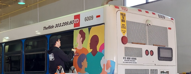 Bus & Train Advertising | RTD-Denver