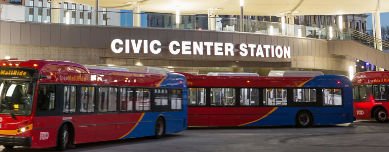 Wade Blank Civic Center Station | RTD-Denver