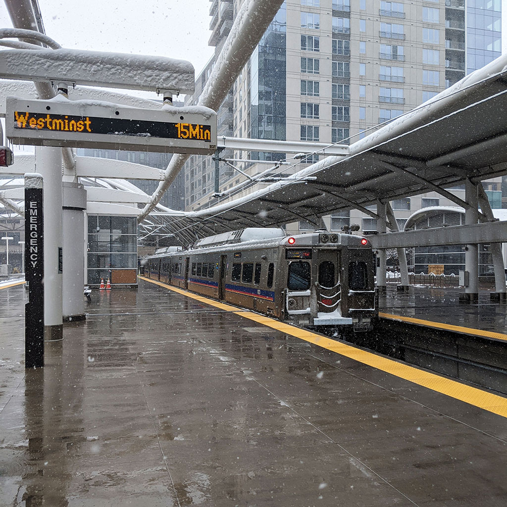 RTD gets bus and rail service back on track today following storm ...