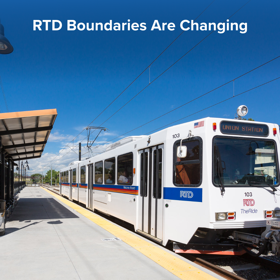 RTD boundaries to change as part of redistricting process | RTD-Denver