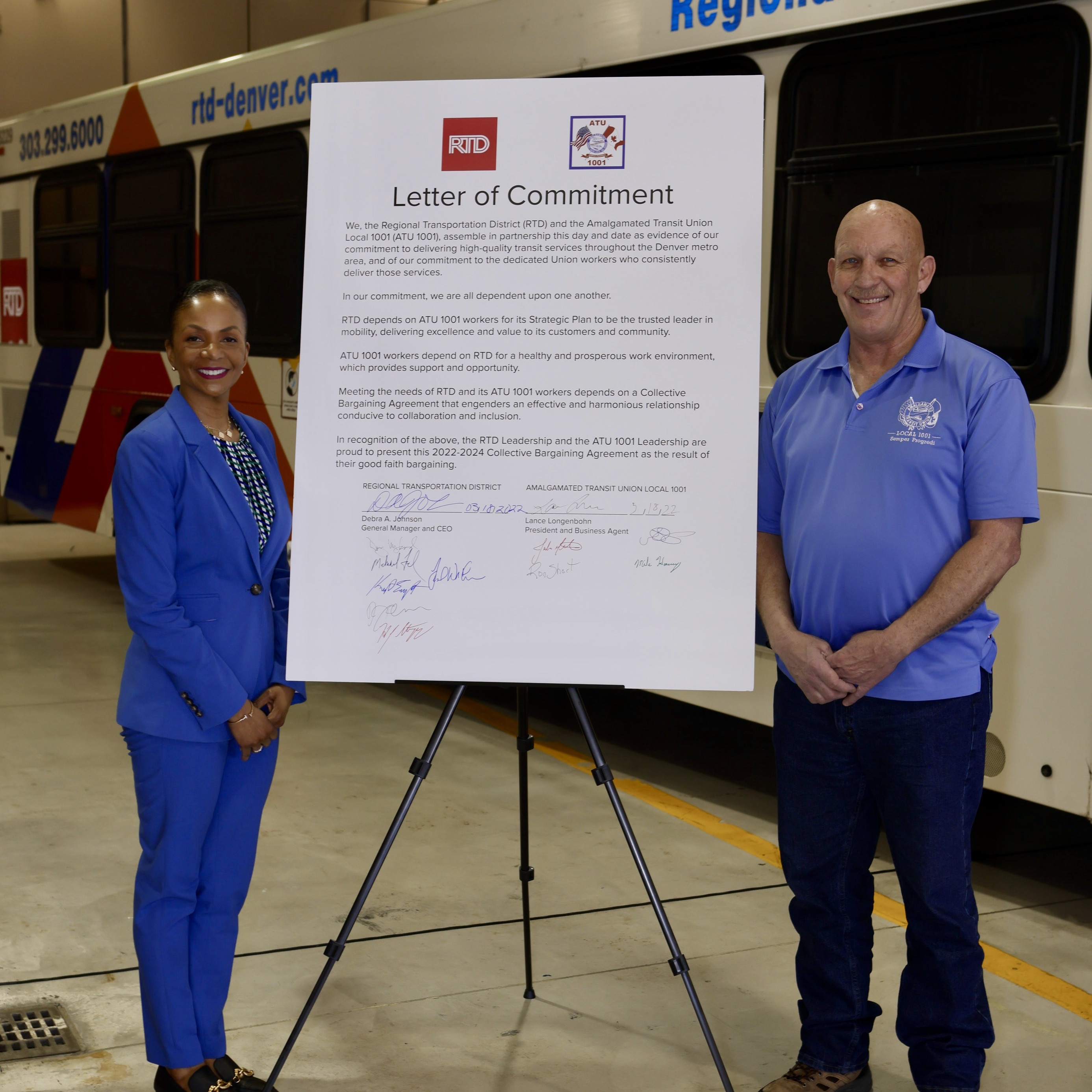 RTD Board of Directors authorizes new contract for union employees ...