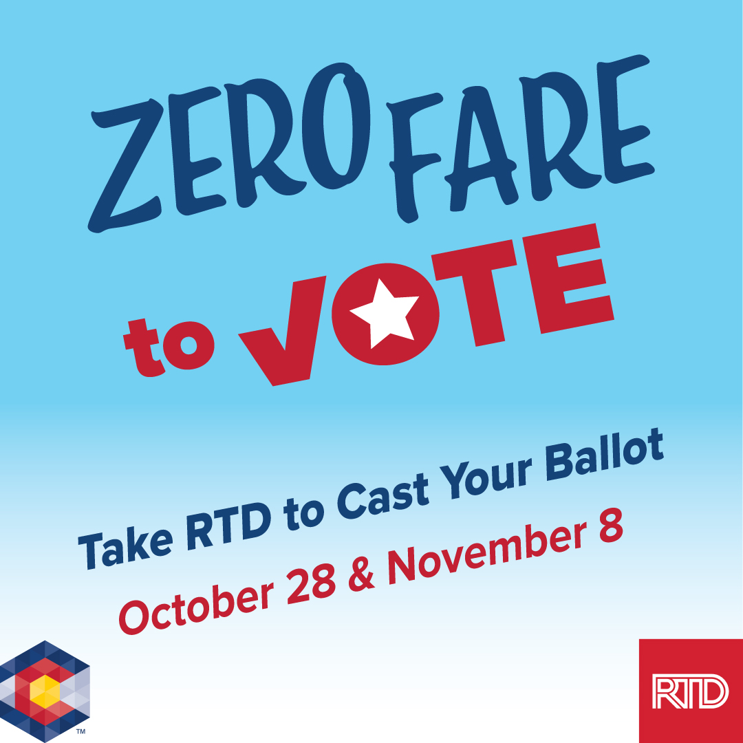 It's election season: Make your vote count | RTD-Denver