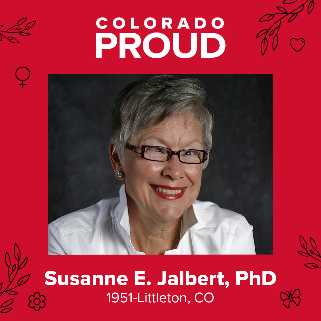Colorado Proud: Honoring Susanne E. Jalbert, Ph.D., global activist ...