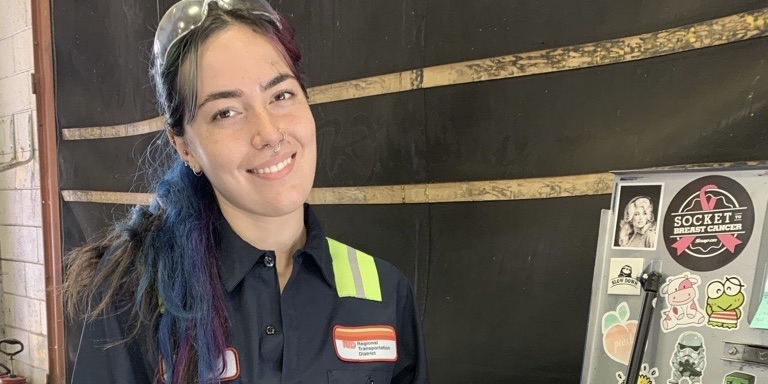 Meet mechanic Sarah Bliss: ‘It’s really rewarding knowing that I’m here ...