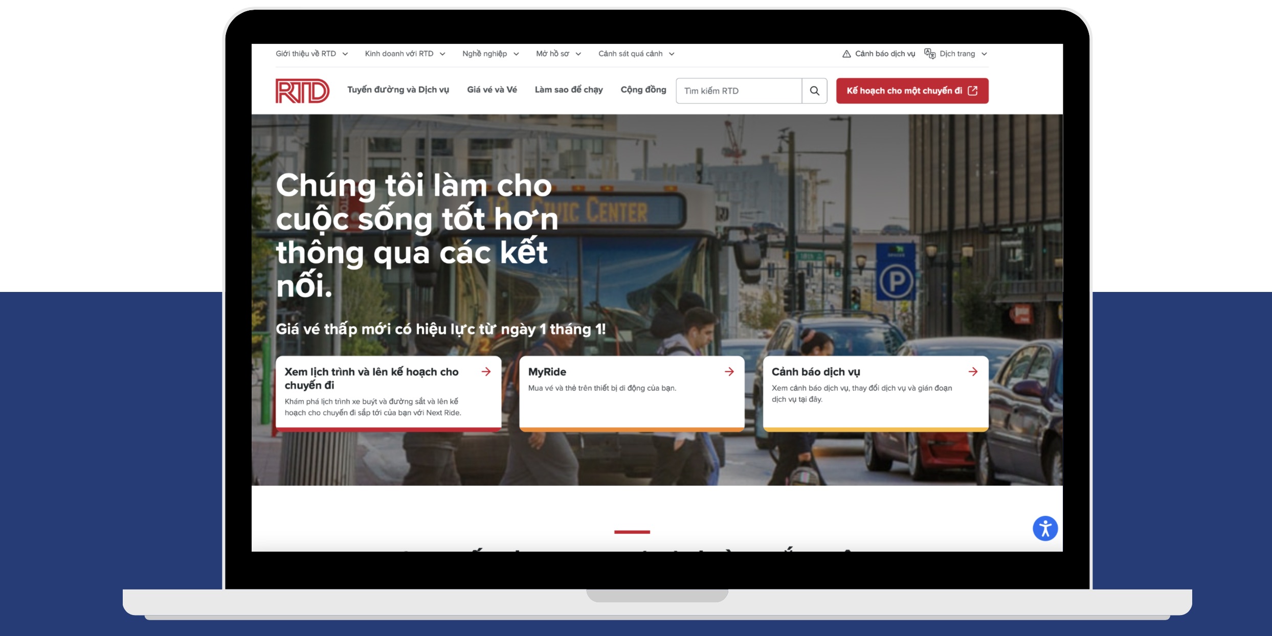 RTD website now available in Vietnamese | RTD-Denver