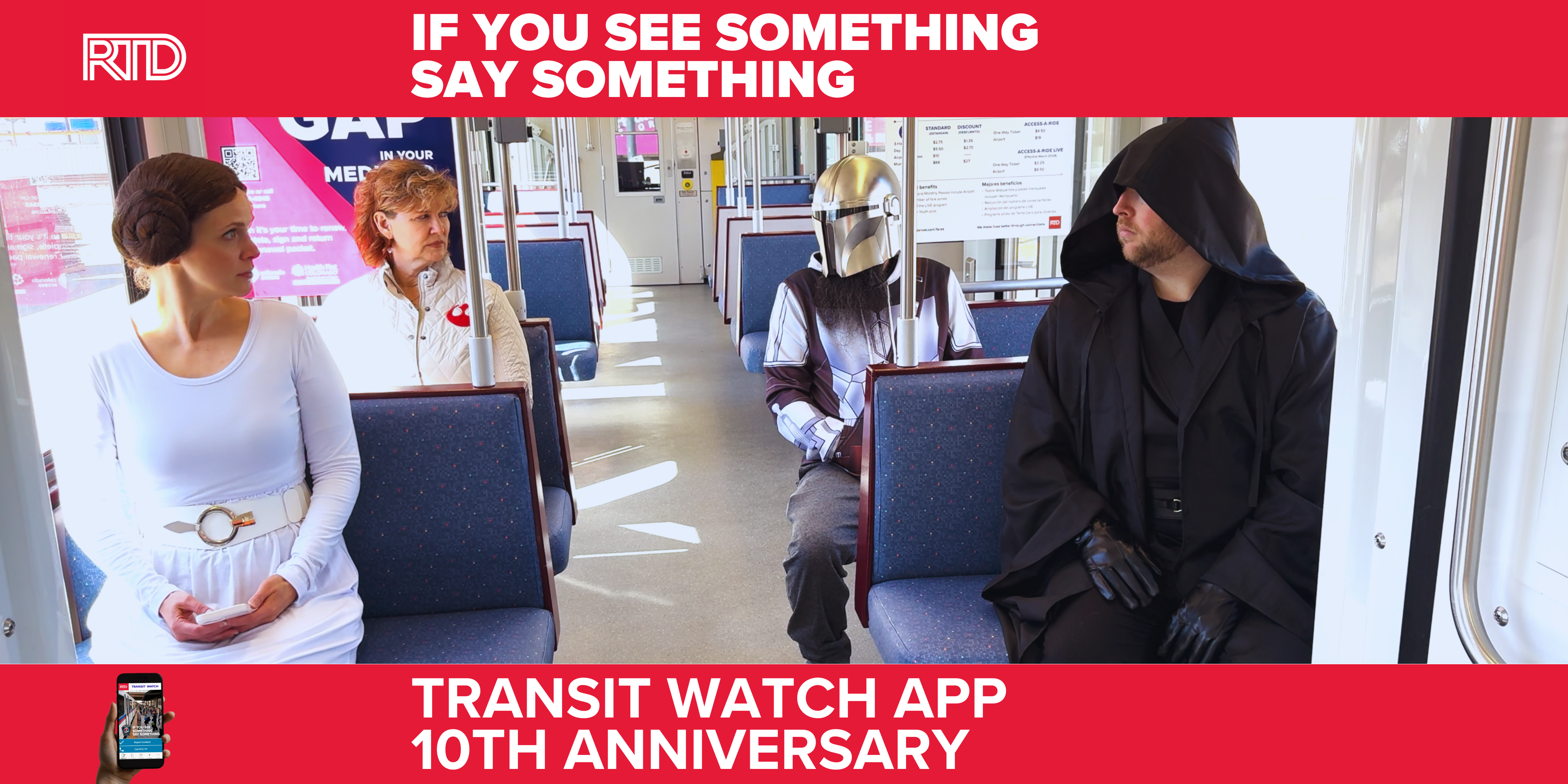 RTD Transit Watch 应用程序发布 10 周年 | RTD-Denver