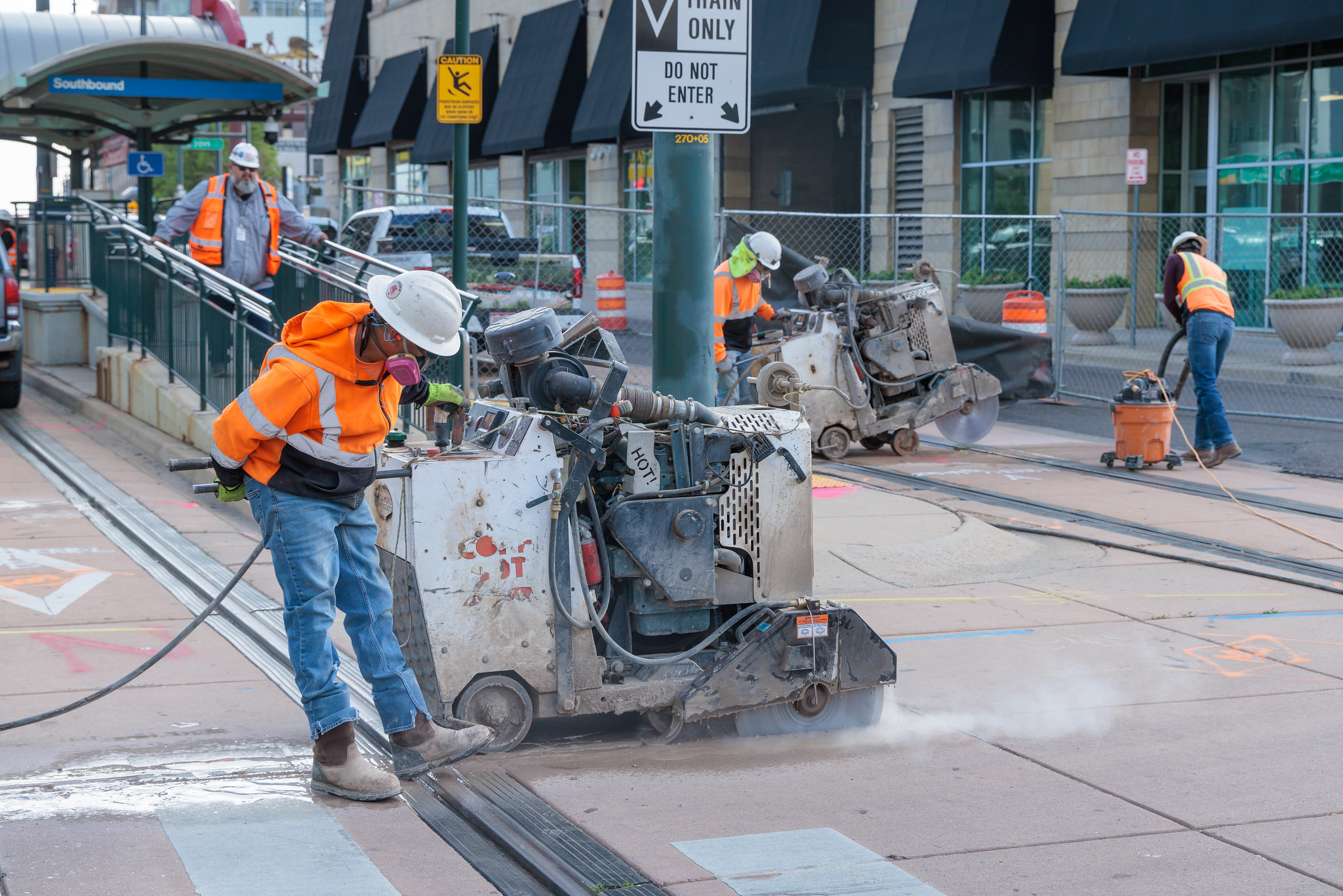 RTD completes the first phase of its downtown rail project weeks ahead ...
