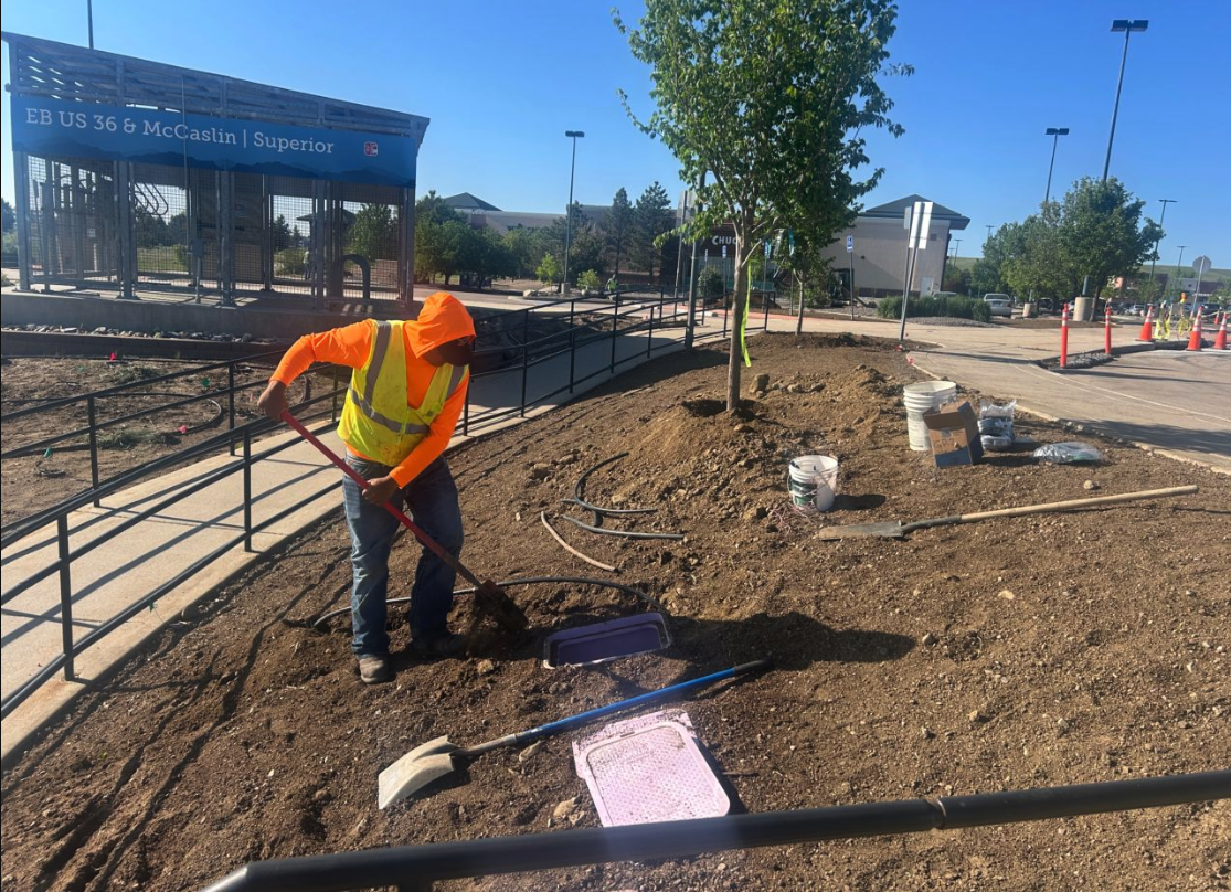 Creating beauty from tragedy: RTD rehabs US 36•McCaslin Station Park-n ...