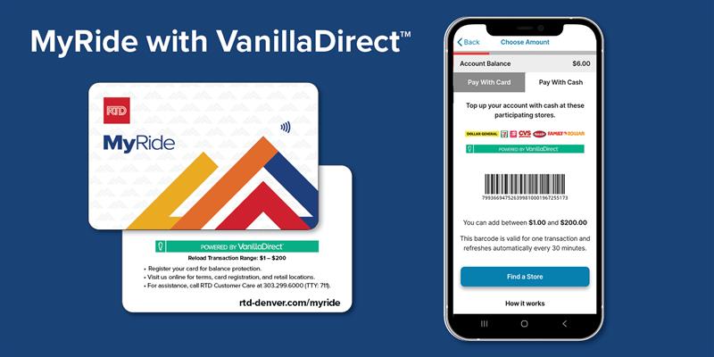 RTD offering the ability to pay cash for stored value on MyRide to ...
